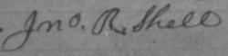 John Riley Shell - Russell County, Virginia in the Civil War
